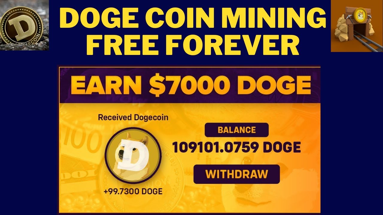 Earn Free Mining Dogecoin daily || Free Dogecoin Mining Website|| New ...