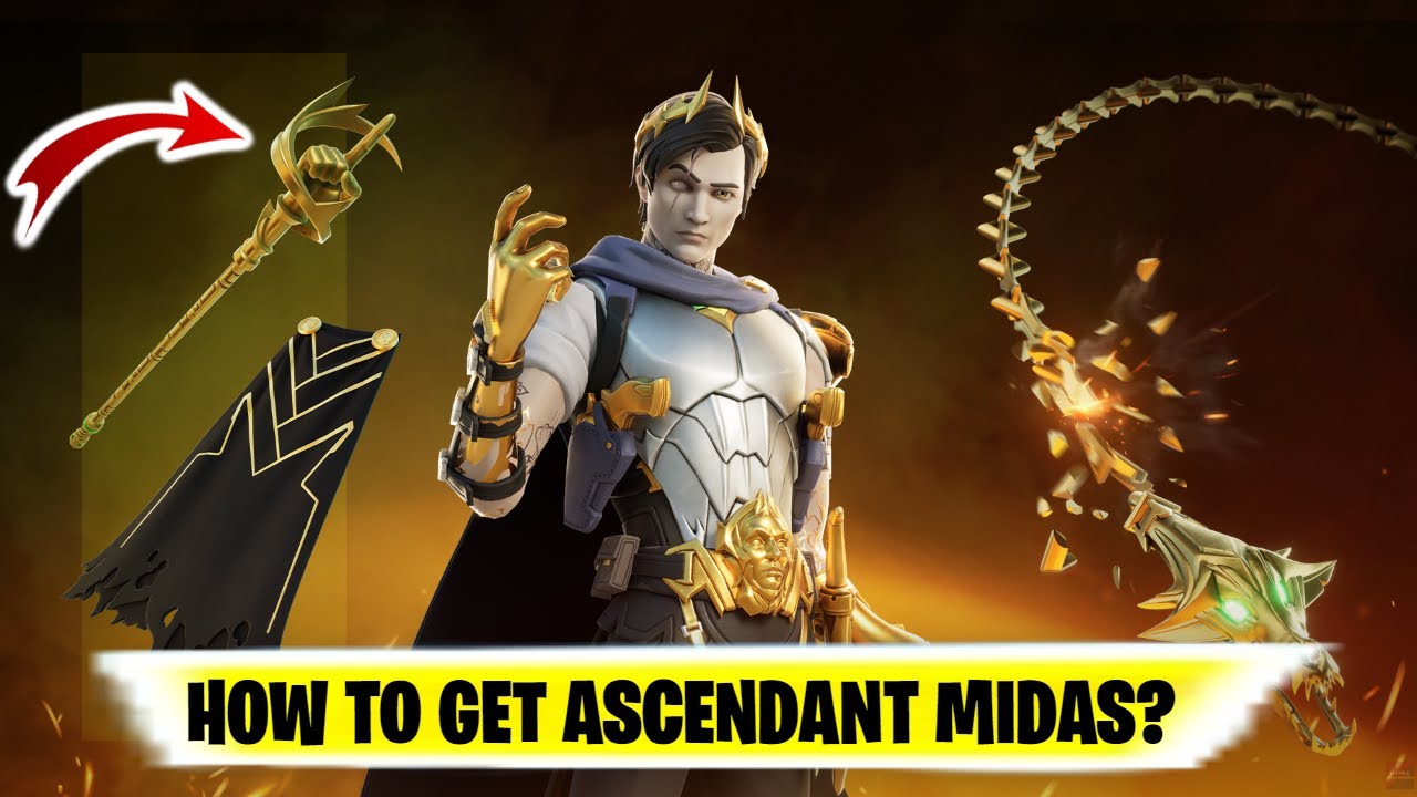 How to get NEW Midas Skin "ASCENDANT MIDAS" in Fortnite | When is midas ...