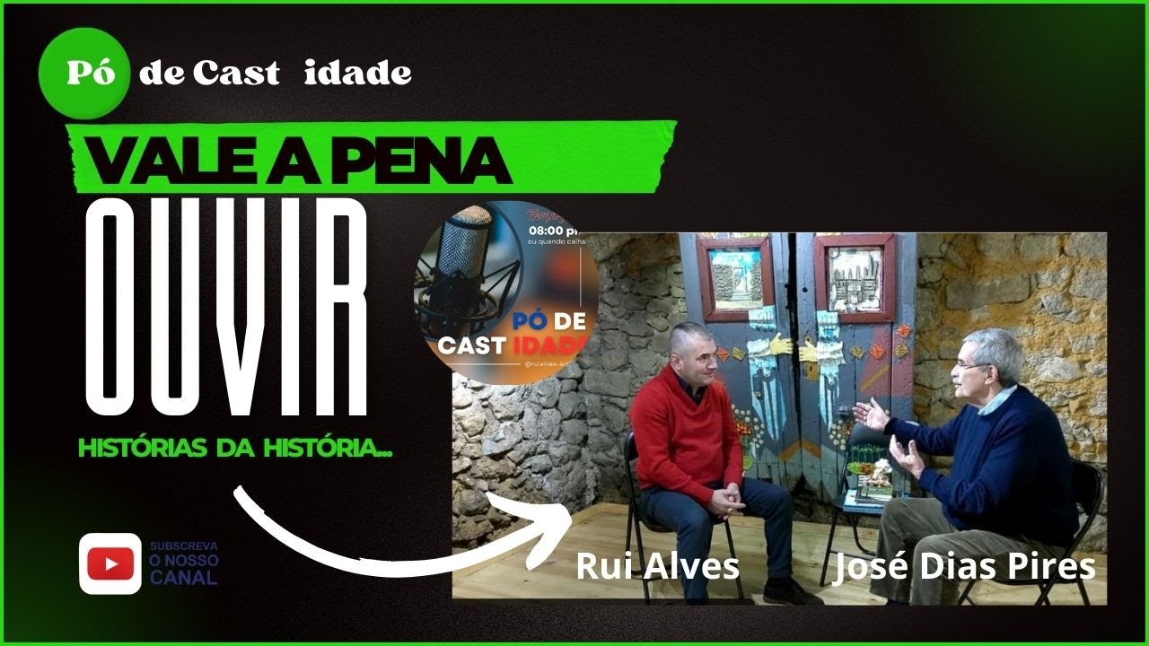 Rui Alves conversa com José Dias Pires; professor; Escritor; poeta ...