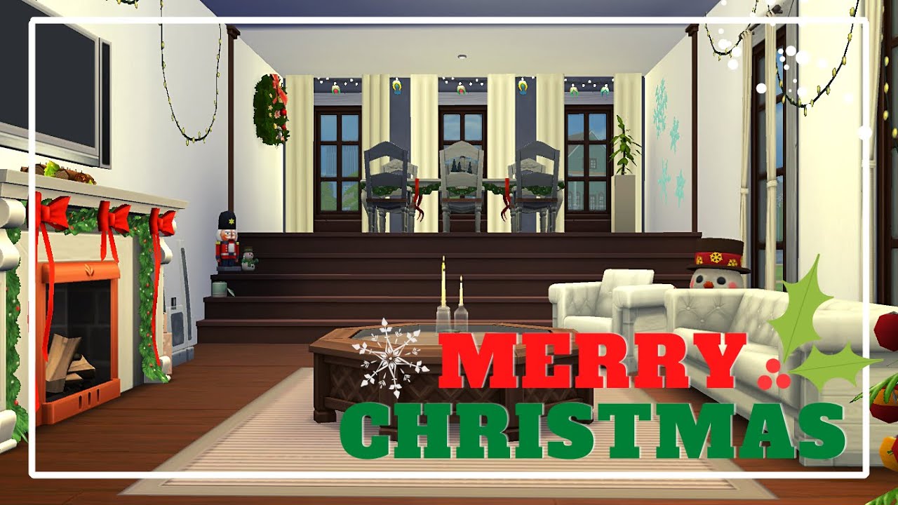 Merry christmas!! living room navideña/ base game+ pack de felices ...
