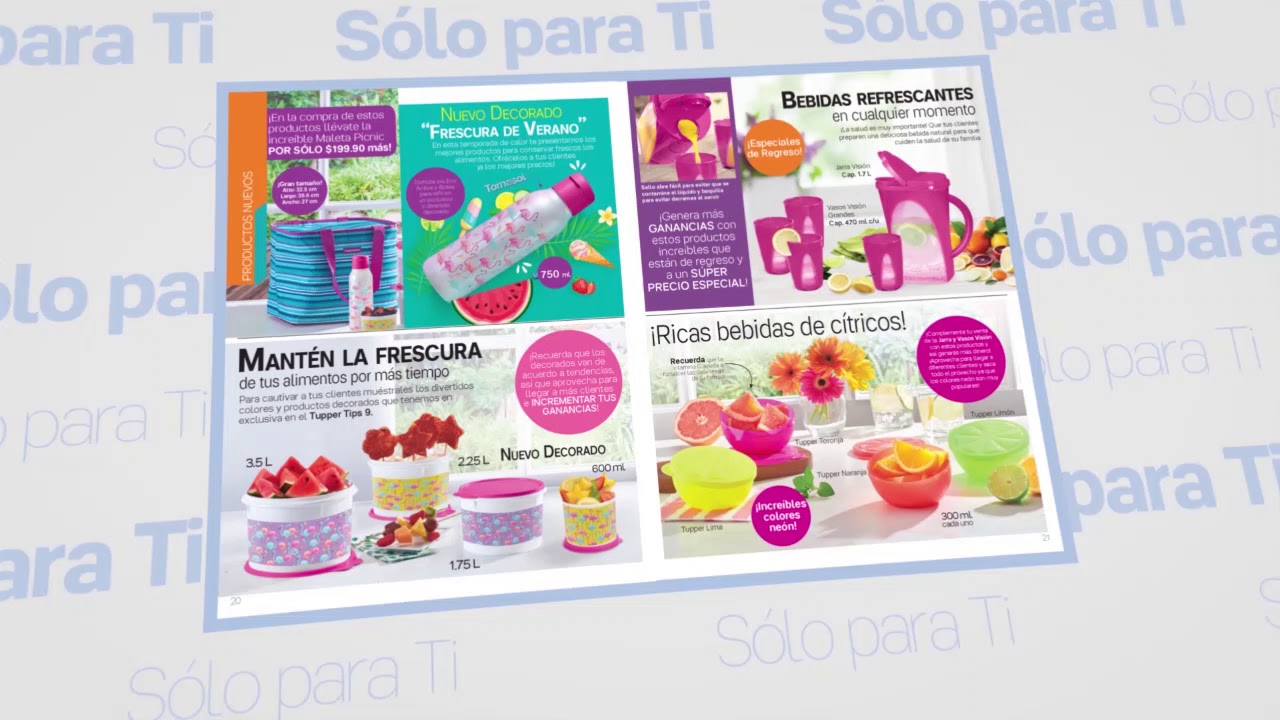 Revista Solo Para Ti Tupperware México 09 2020 - YouTube