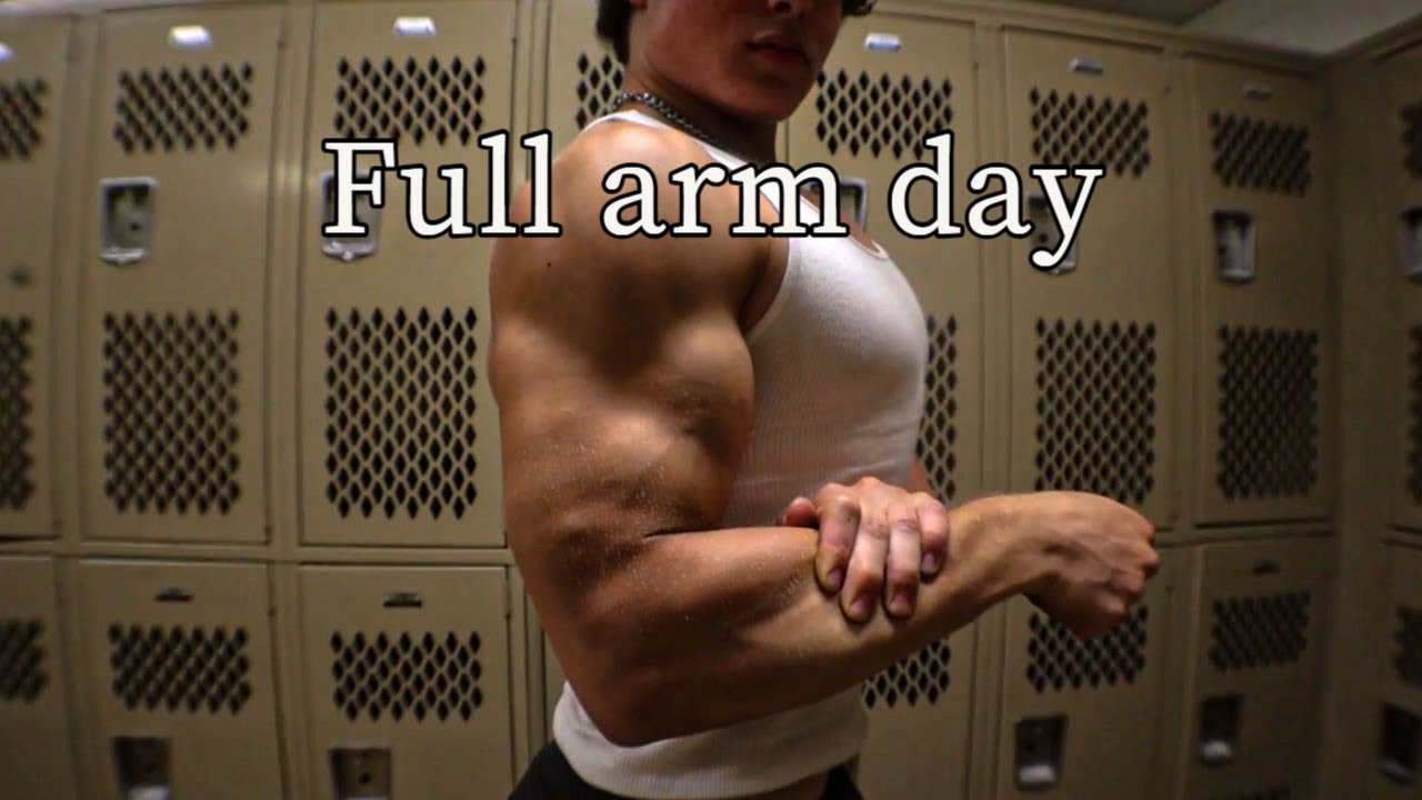 Full arm day | Gaining mass👀 - YouTube