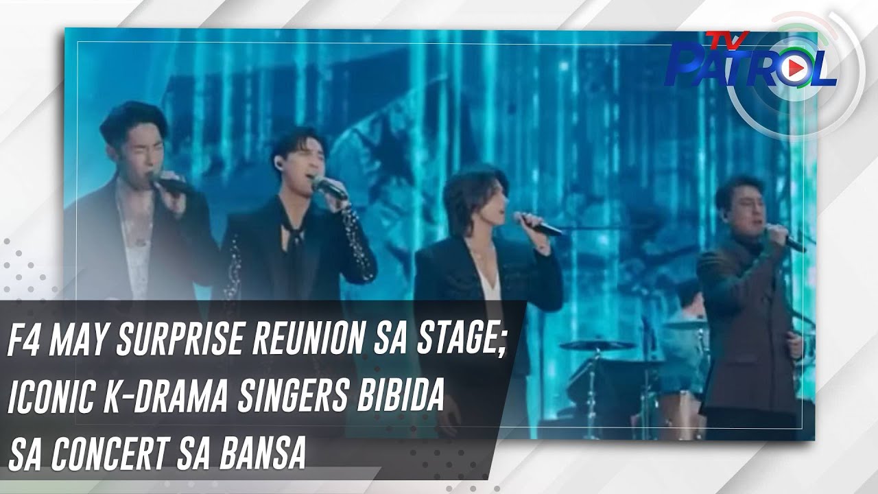 F4 may surprise reunion sa stage; iconic K-drama singers bibida sa ...