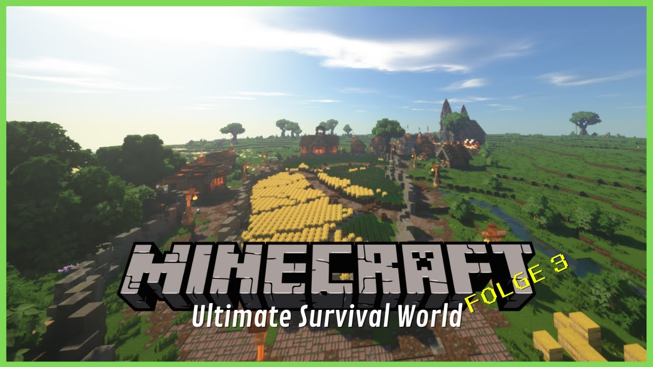 MINECRAFT USW 🌍 003: Das Dorf - YouTube