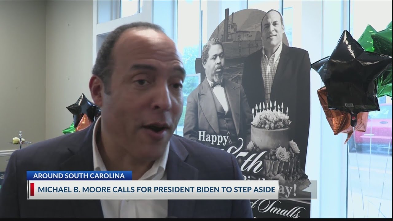 Michael B. Moore calls for President Biden to step aside - YouTube