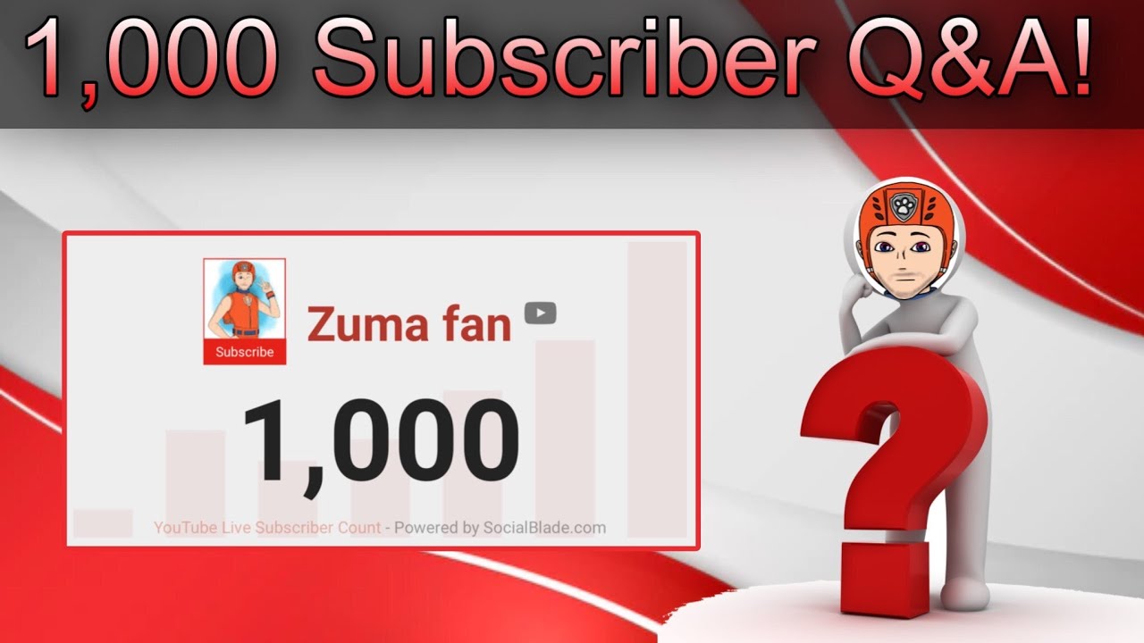 Zuma fan's Q&A (1k subscribers special) - YouTube