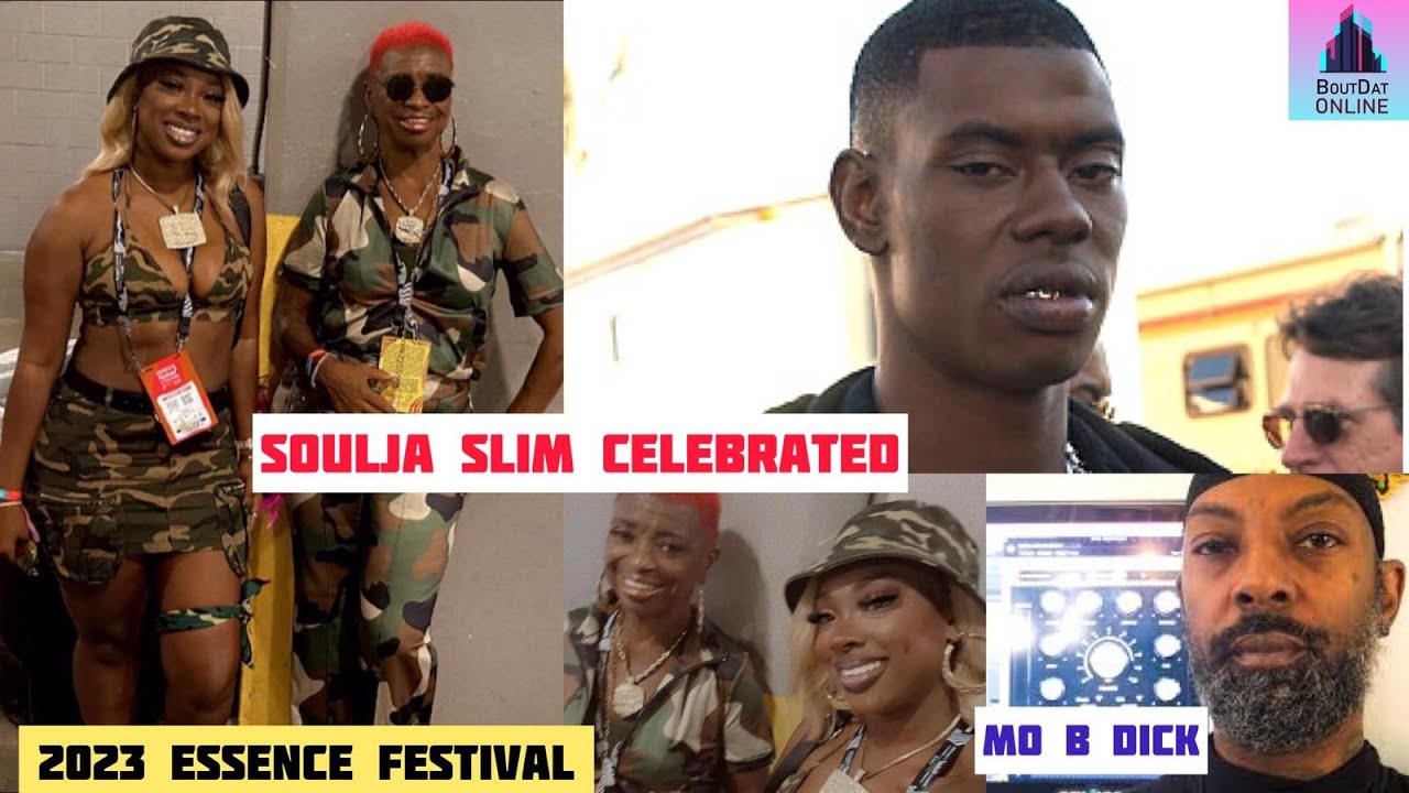 SOULJA SLIM Family Honour NOLA Rap Legend At 2023 Essence Tribute Show ...