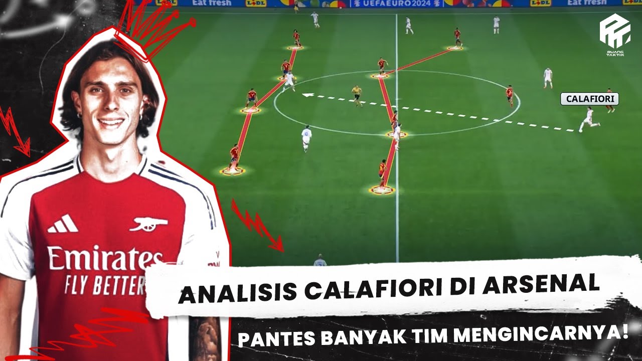 Analisis Calafiori, Welcome to Arsenal | Bagaimana Kecocokannya di ...