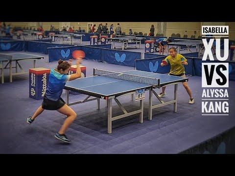Isabella Xu (2253) vs Alyssa Kang (2049) // US Open 2022 U17 Girls ...