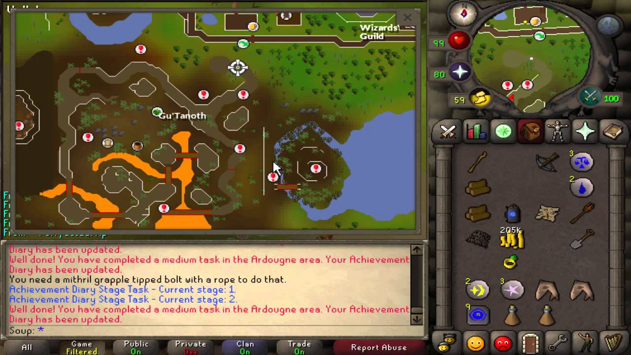 Ardougne Medium Achievement Diary Guide | Oldschool Runescape - YouTube