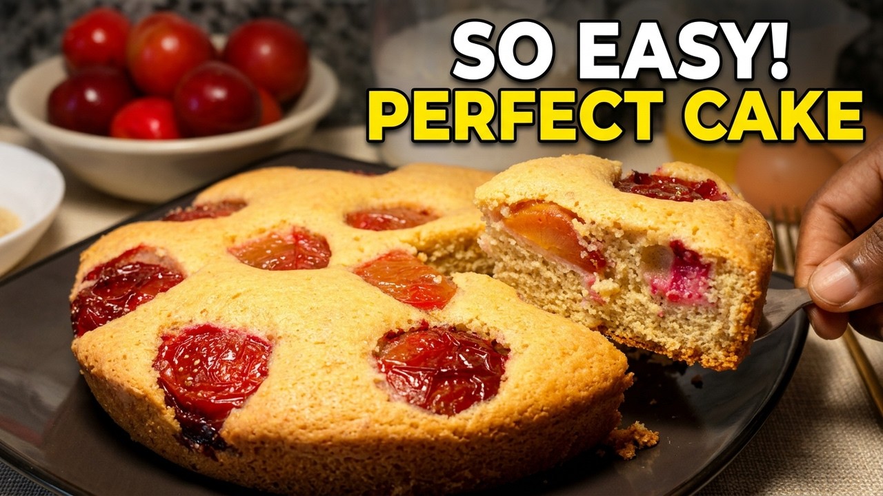 Kenyan Plum Cake that Melts in Your Mouth – Ultra Soft & Moist! - YouTube