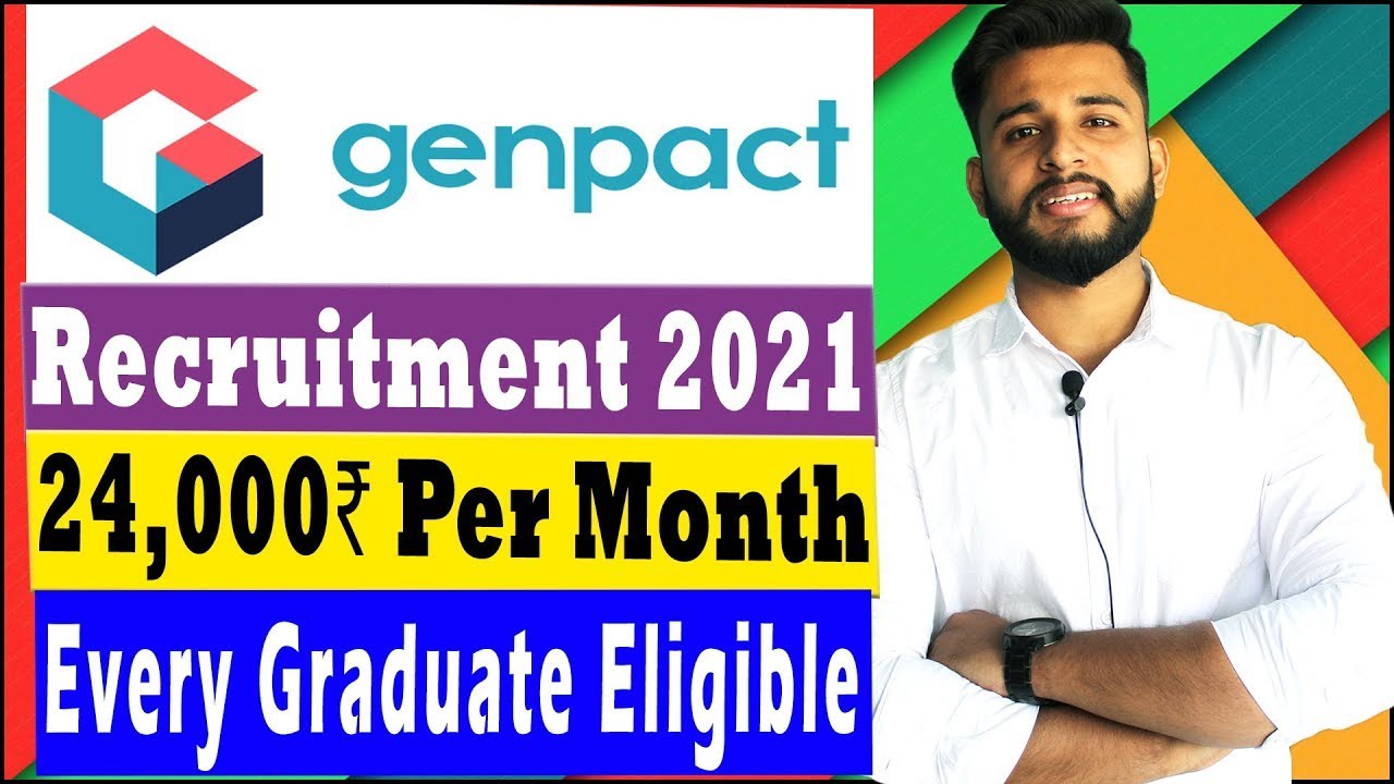 Genpact Recruitment 2020 | Job For Freshers | Genpact Careers | BPO Job ...