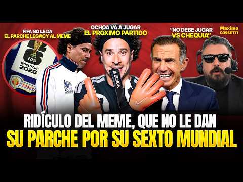 AL MEME OCHOA NO LE DAN EL PARCHE DE LEYENDA MUNDIAL COMO A CR7 O MESSI | Y VA A DEBUTAR VS CHEQUIA
