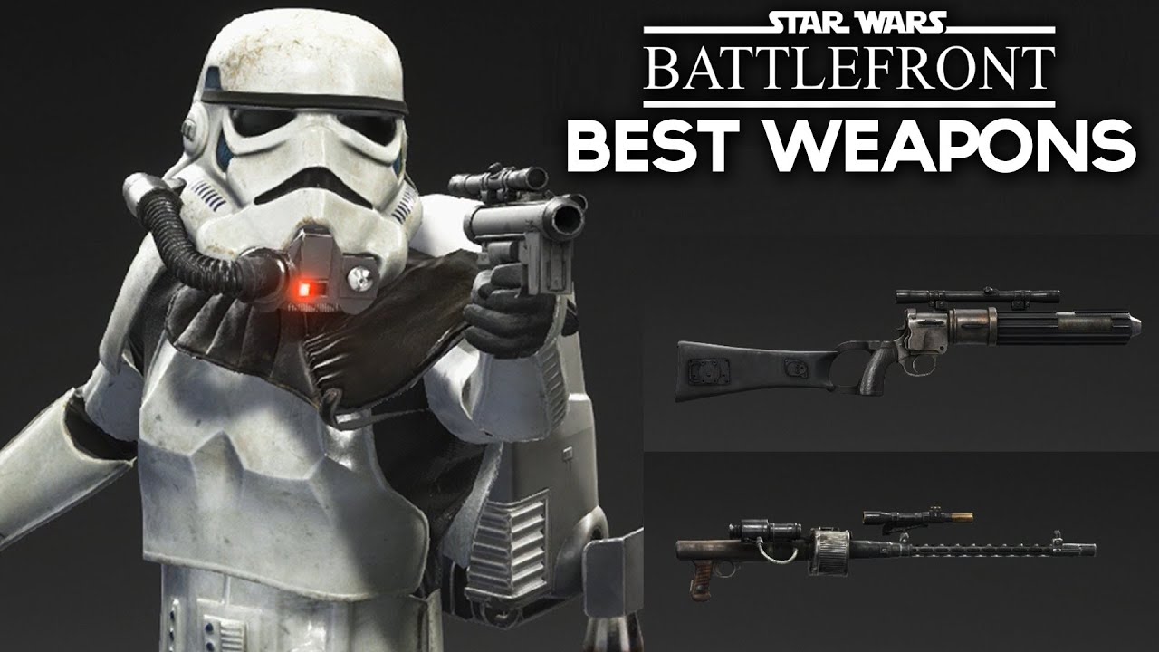 My TOP 5 BLASTERS: STAR WARS Battlefront - YouTube