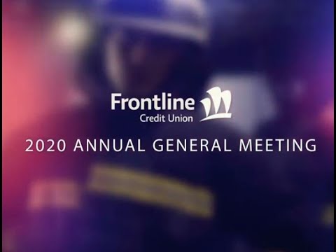 Frontline Financial Credit Union 72nd AGM - YouTube
