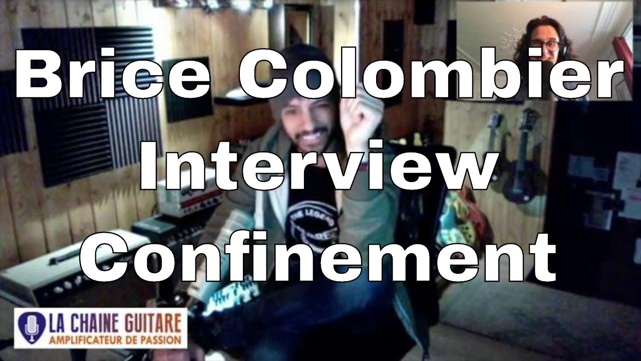 Brice Colombier guitariste pro (The Voice Kids, Sinclair, etc.) en ...