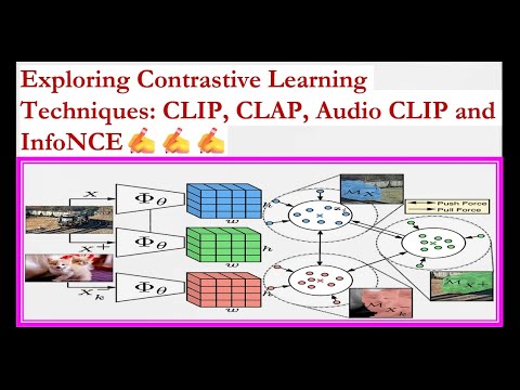 Contrastive learning techniques using simple real life examples#clip# ...