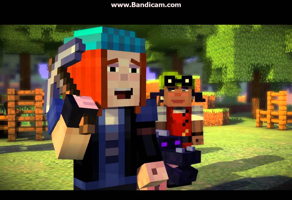 Minecraft Story Mode:" Creeper Firework Dispenser!" Ep 2 - YouTube