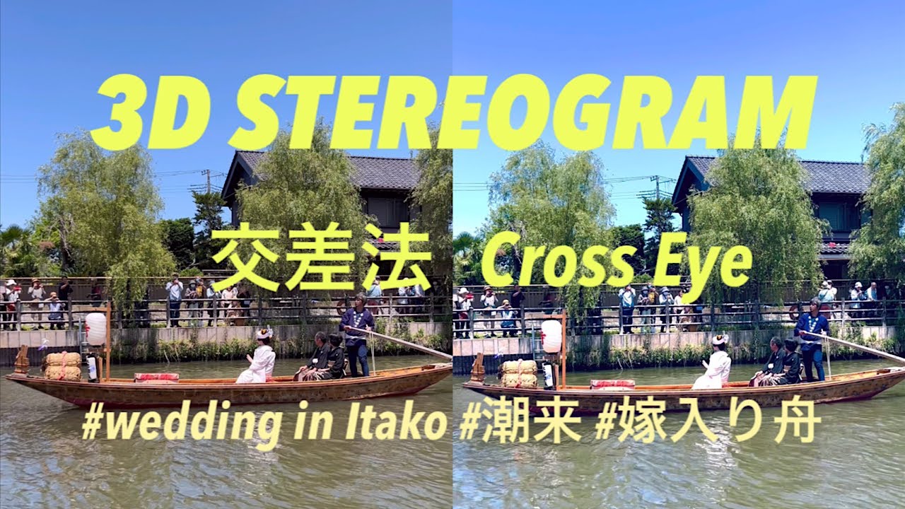 STEREOGRAM (Cross Eye 3D VR) | 交差法☆ステレオグラム | C36 STEREOSCOPIC - YouTube