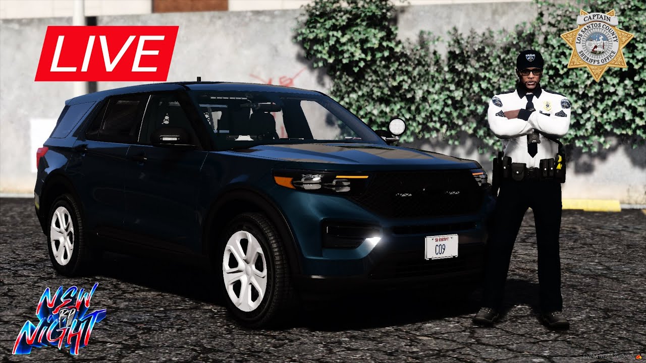 LIVE: NEW NIGHT ROLEPLAY - GTAV/FIVEM | Ride Along with Captain Phil ...