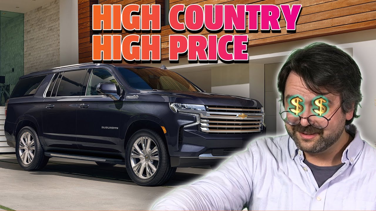 Here's What a $92,000 2023 Chevy Suburban High Country Gives You - YouTube
