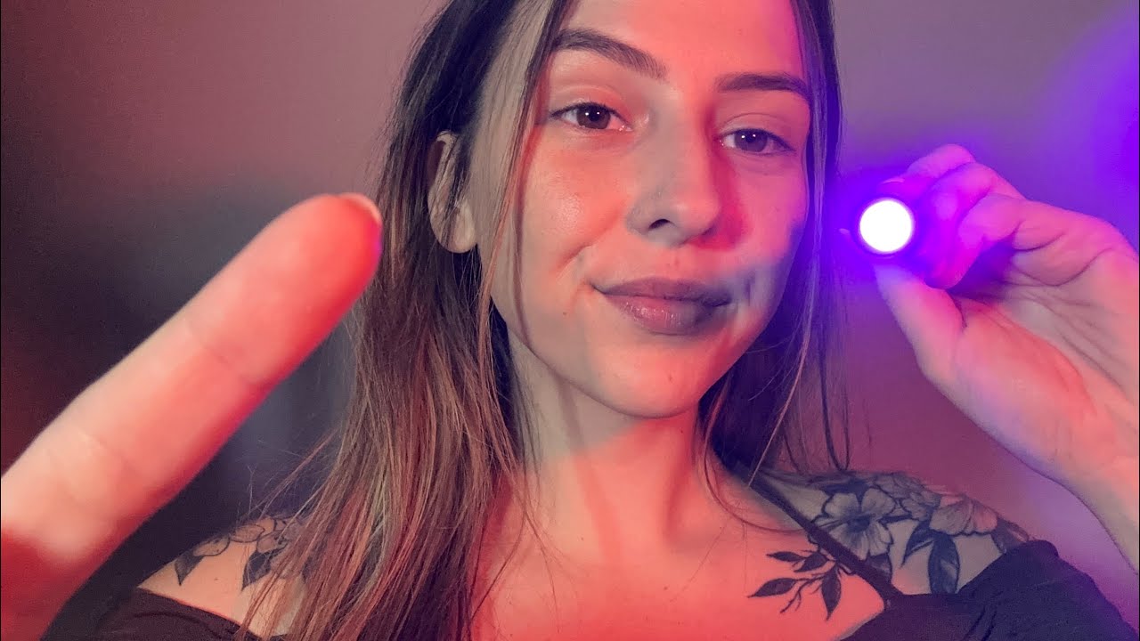 ASMR Relaxing Eye Exam 🦥 (peripheral vision, lights, slo w pace, soft ...