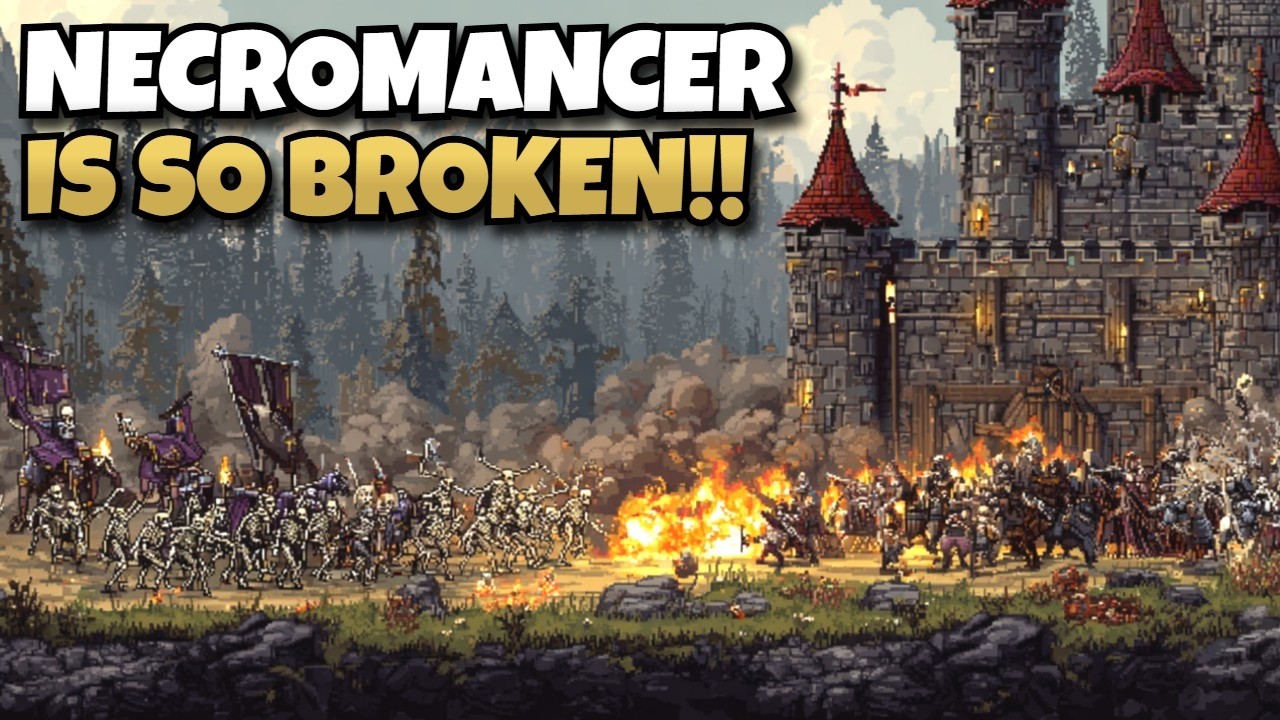 Necromancing 1000s of Skeletons to Overrun the Enemy! - YouTube