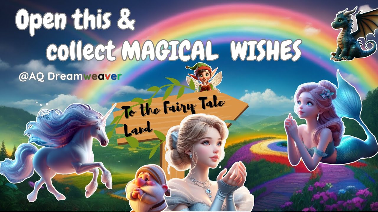 [Must see] Bedtime fairy tale story for children with magical wishes ...