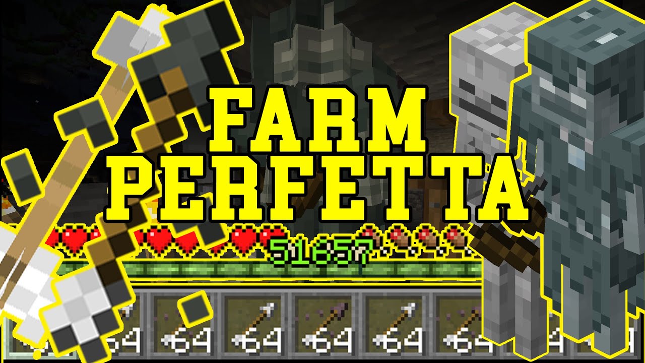 TUTORIAL FARM DI STRAY E SCHELETRI | TUTORIAL MINECRAFT JAVA / BEDROCK ...