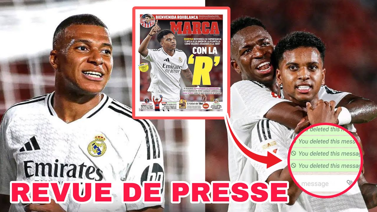 📰: TENSION déjà au Real, la sortie de RODRYGO sur le trio BMV fait ...