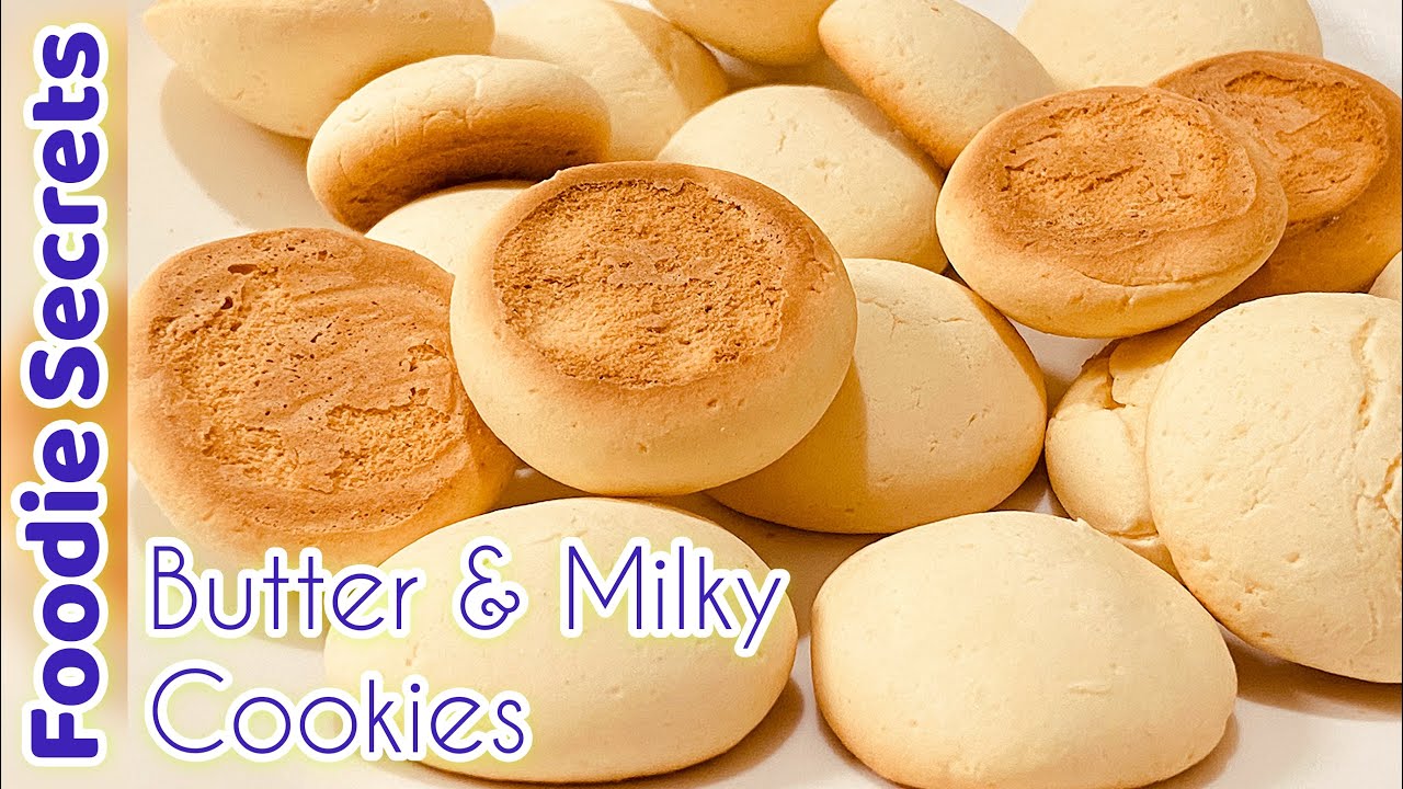 Butter Cookies Recipe | Milky Butter Cookies Recipe | Kids Special ...
