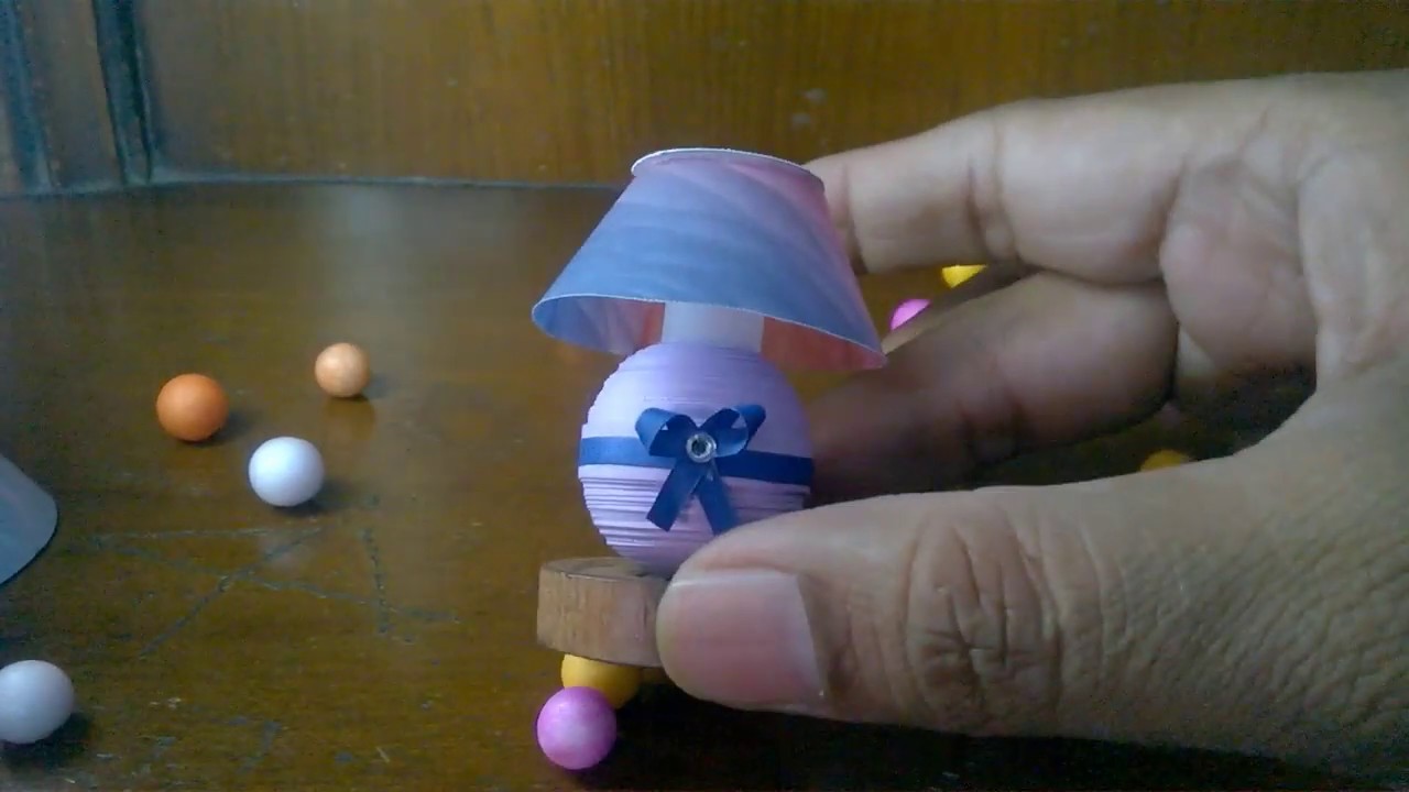Amazing Paper Craft LED Lamp - YouTube