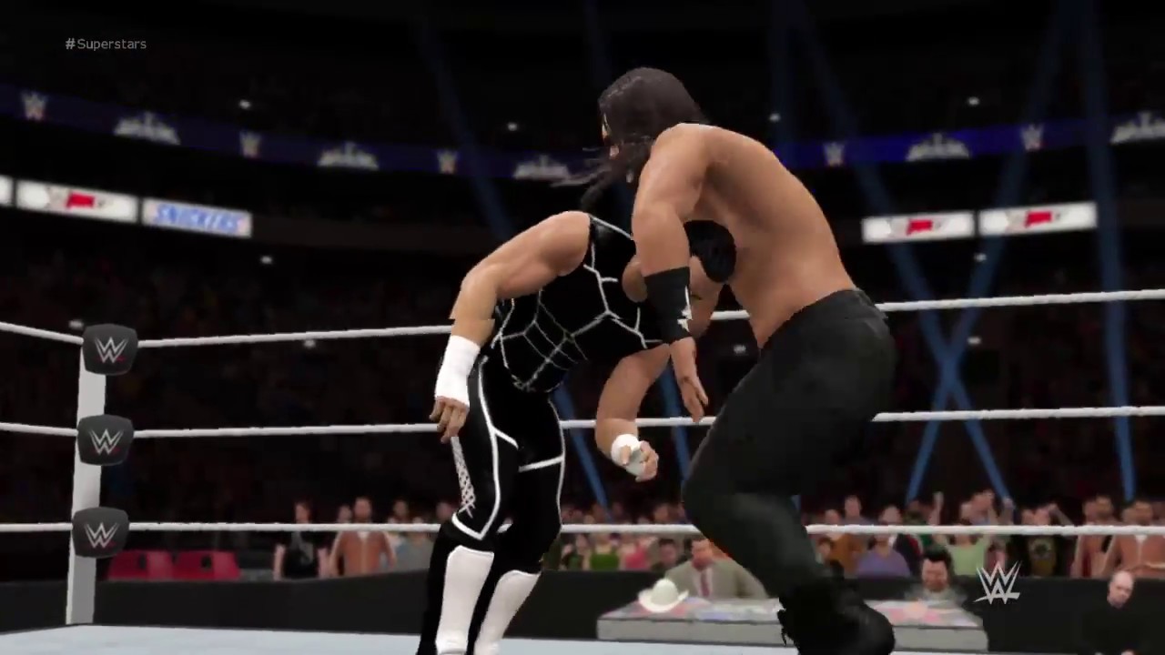 MUSTAFA ALI VS THE GREAT KHALI LIVE MATCH - YouTube