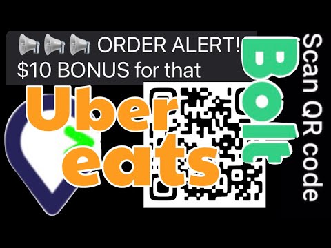 UberEats Scan QR at Pickups! - #ubereats #dlivrd - YouTube