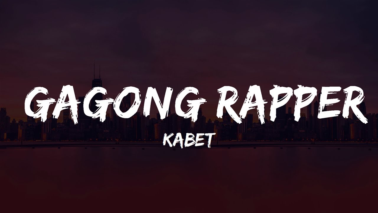Kabet - Gagong Rapper (Karaoke/Instrumental) | Music Ariya - YouTube