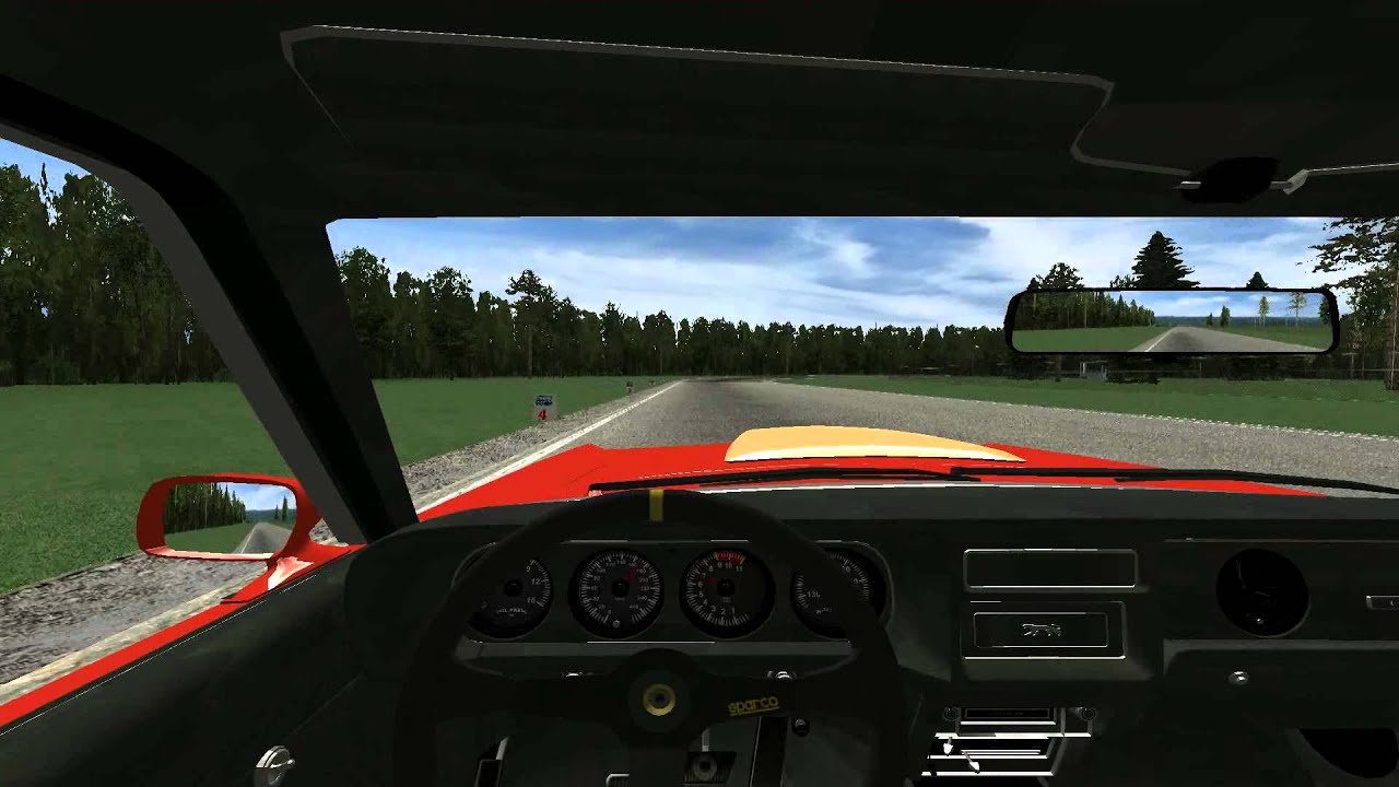 rFactor Pure Muscle 5 cars Donnybrooke Speedway - YouTube