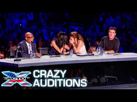 The Judges Lost It! X Factor USA Auditions Gone Wild…