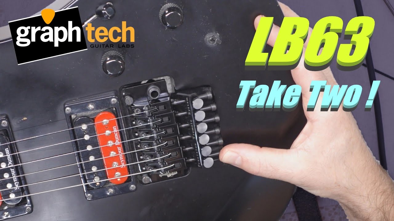 Dropping a Graphtech LB63 into a Yamaha RGX420S - YouTube
