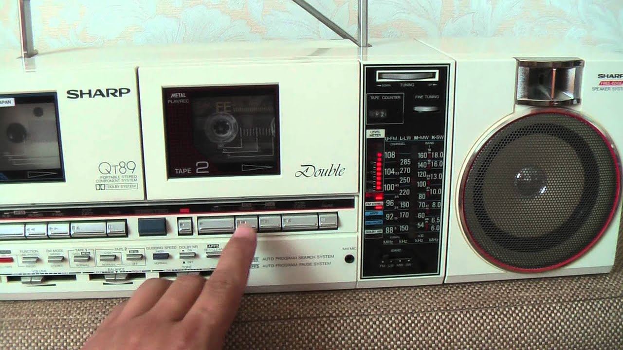 SHARP QT-88 - YouTube