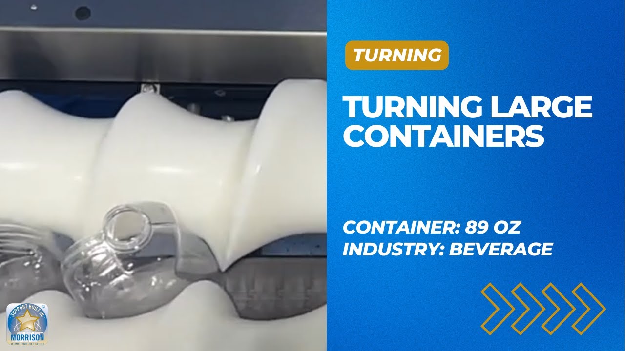 Turning Oversized Containers - YouTube