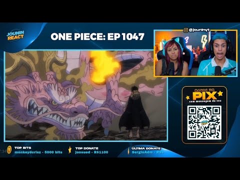 JOUNIN REACT - REAGINDO Momonosuke Adulto | One piece - EP 1047 - YouTube