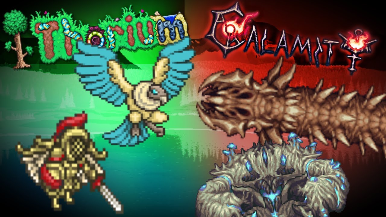 Terraria Calamity Vs Thorium Boss Tournament 1 - YouTube