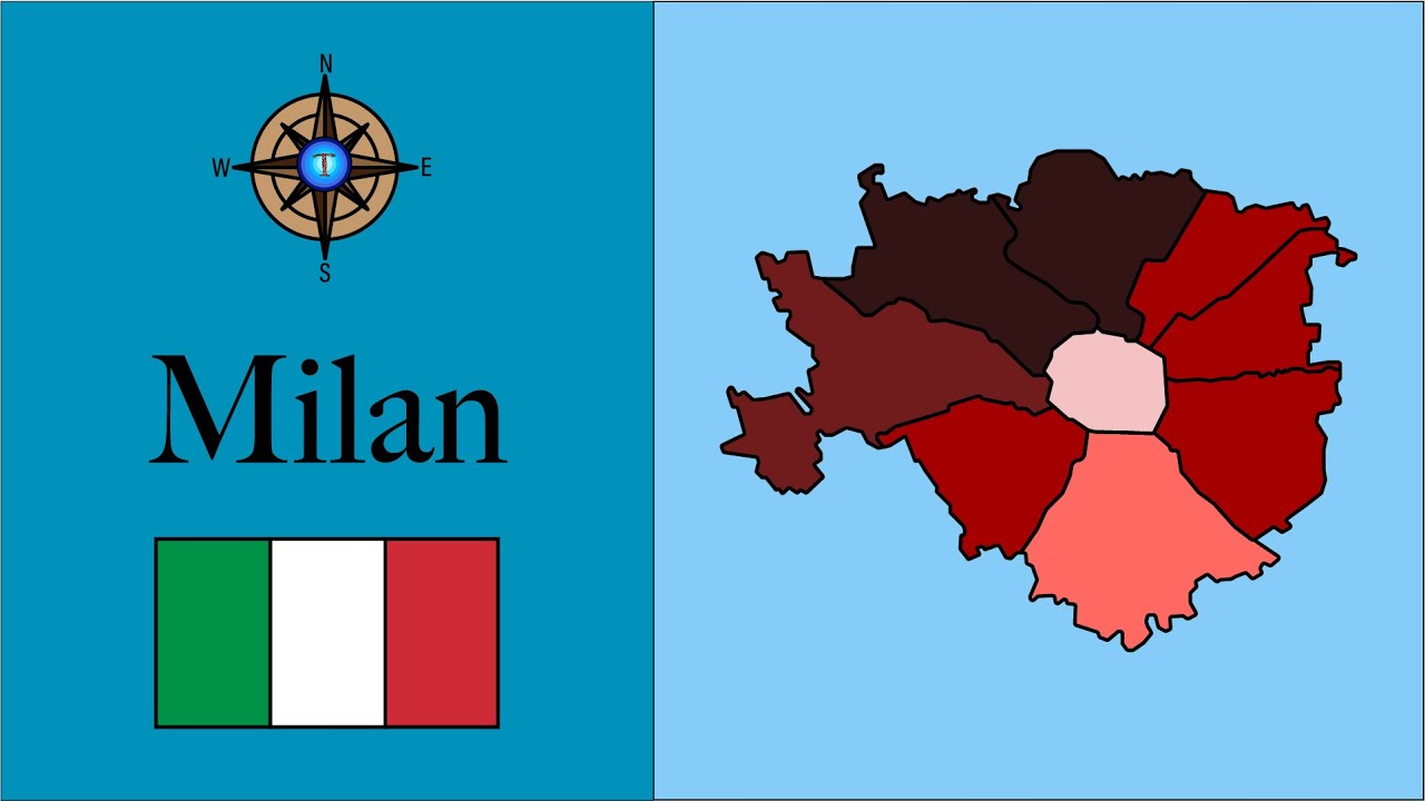 Districts of Milan and their Population Mapped 🇮🇹 - YouTube