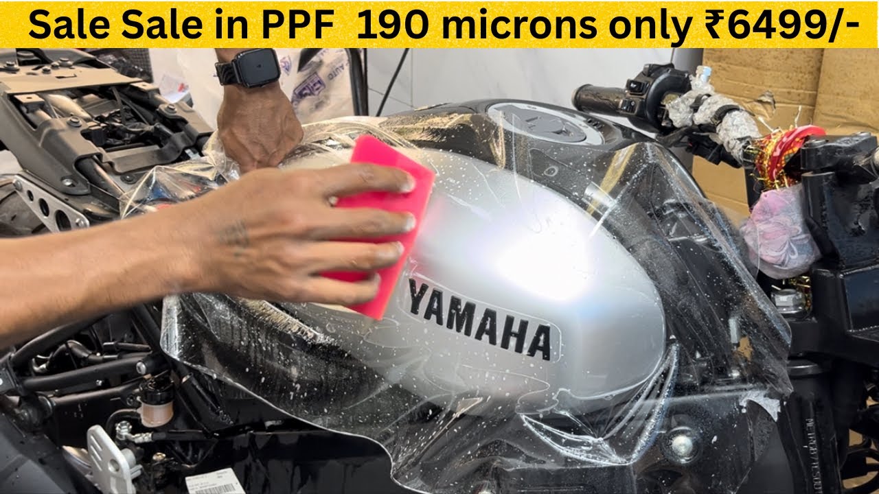 Yamaha XSR 155 PPF | Yamaha XSR 155 TPU | Yamaha XSR Modifications ...