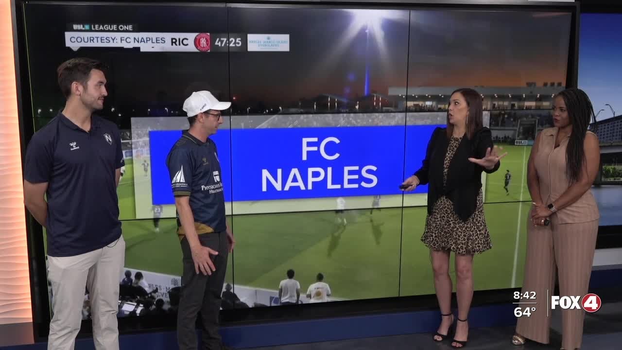 FC Naples visits Fox 4 - YouTube