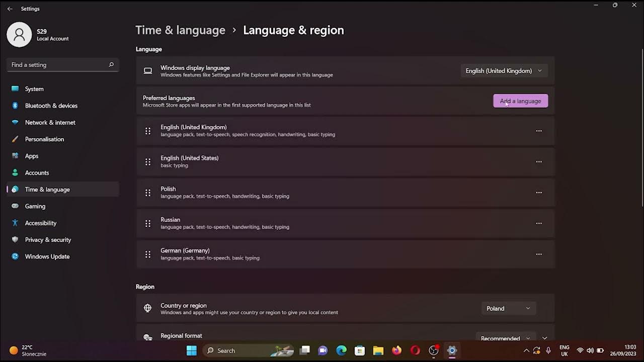 How To Add Keyboard Language on Windows 11? - YouTube