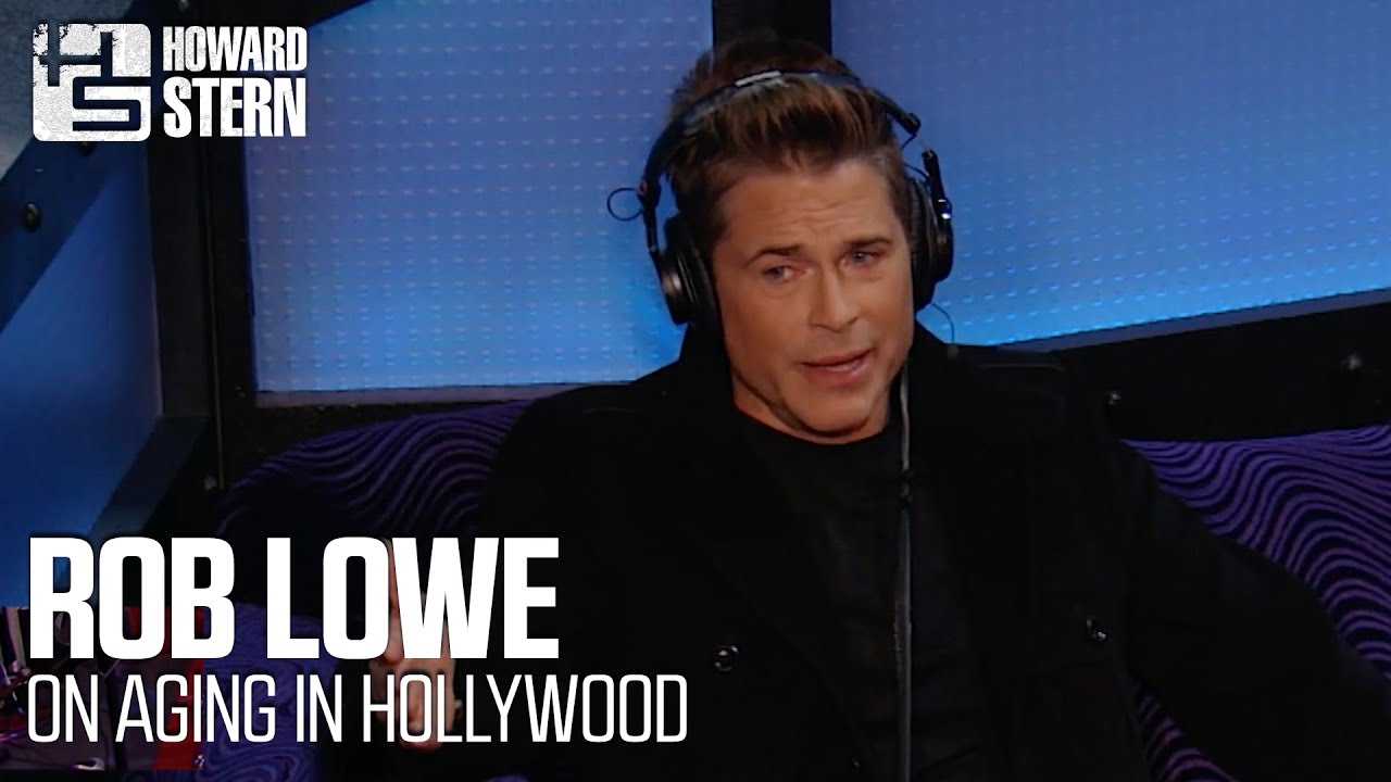 How Rob Lowe Feels About Aging in Hollywood (2014) - YouTube