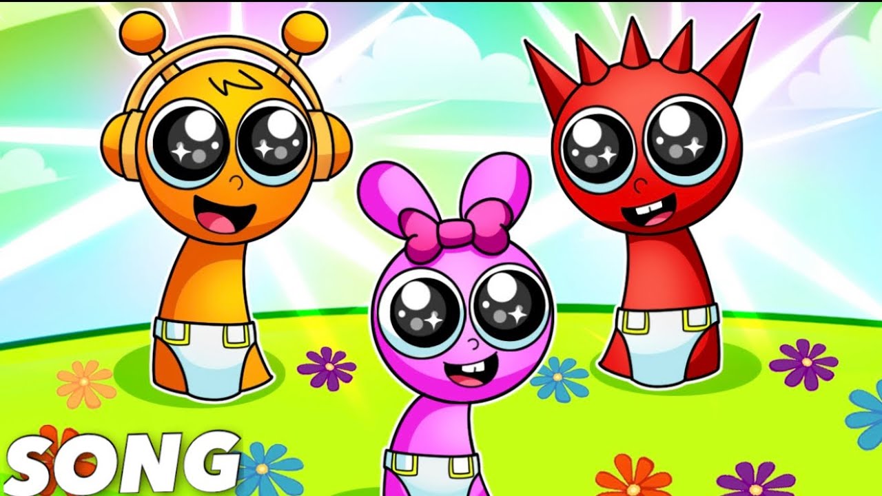 Sprunki Babies Song Animated Music Video - YouTube