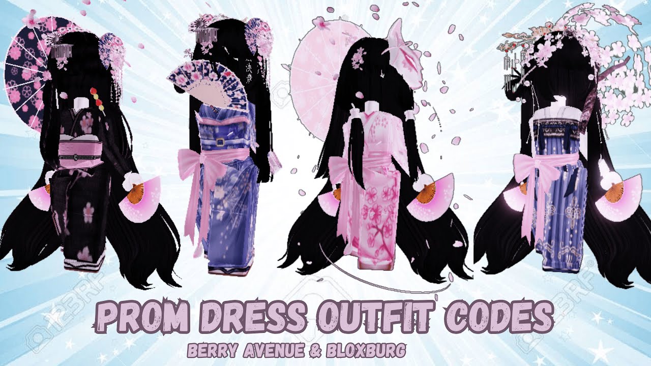 Outfit Codes Prom Dress Gown ! Berry Avenue codes, Bloxburg ...