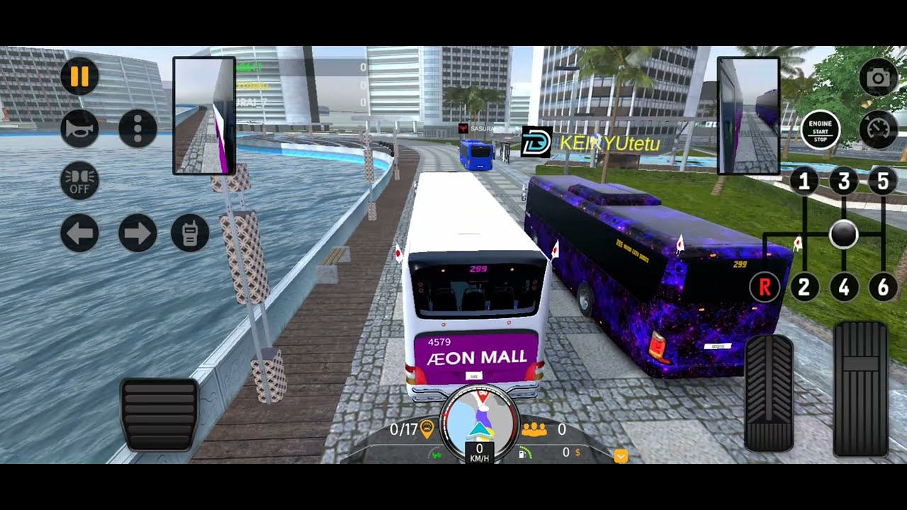 【3人でレースして勝利 ️】Bus simulator：EVO - YouTube